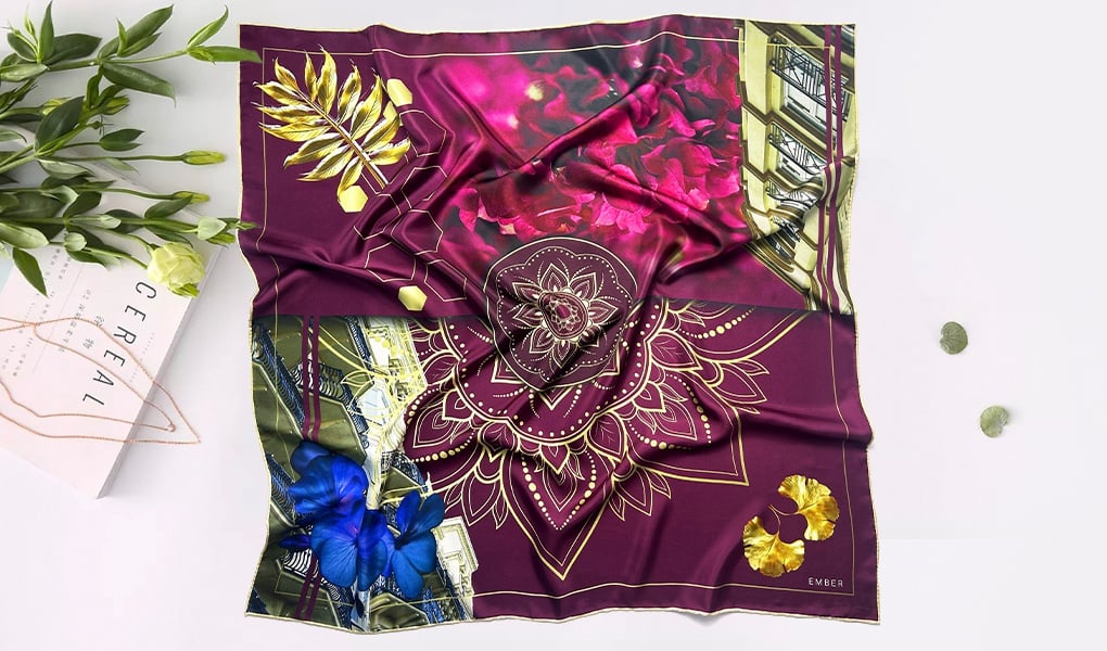 Use High-Resolution Materials for Custom Scarves