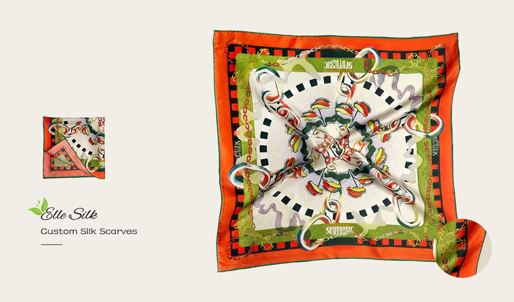 Custom Silk Scarves: A Flowing Canvas for Brands Marketing