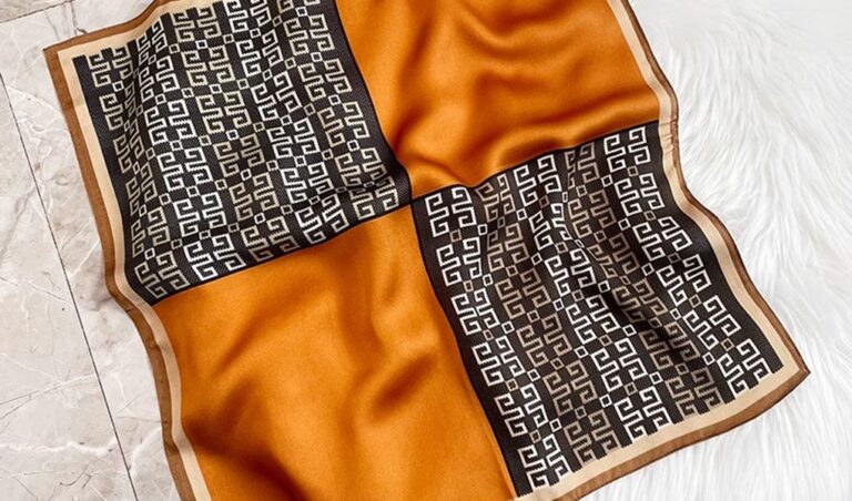 Custom Silk Scarves: Single-Sided and Double-Sided