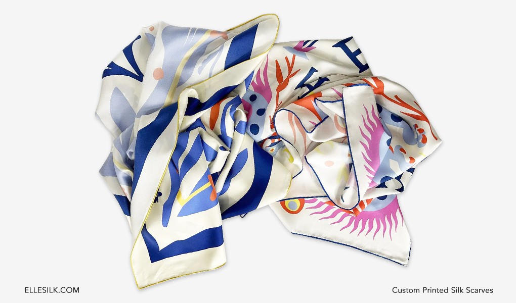 Custom Silk Scarves: ElleSilk x Westover School