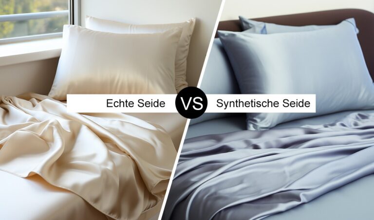Echte Seide vs. Synthetische Seide