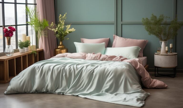 A Rainbow of Color Options for Silk Doona Covers