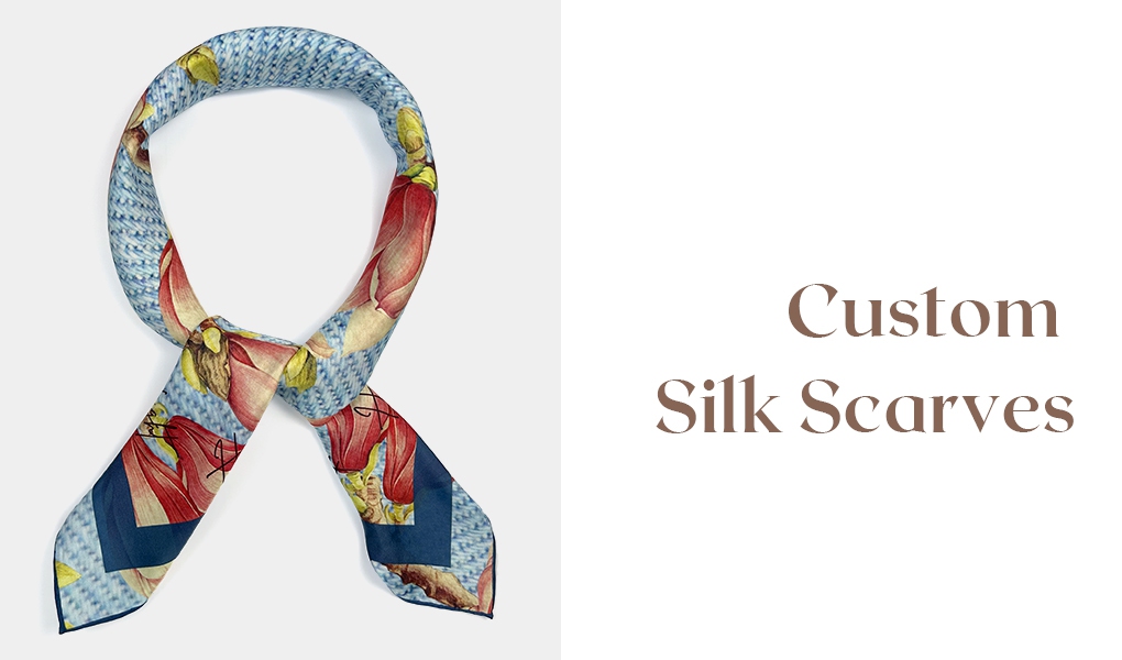 Your Art, Reimagined on Custom Silk Scarves