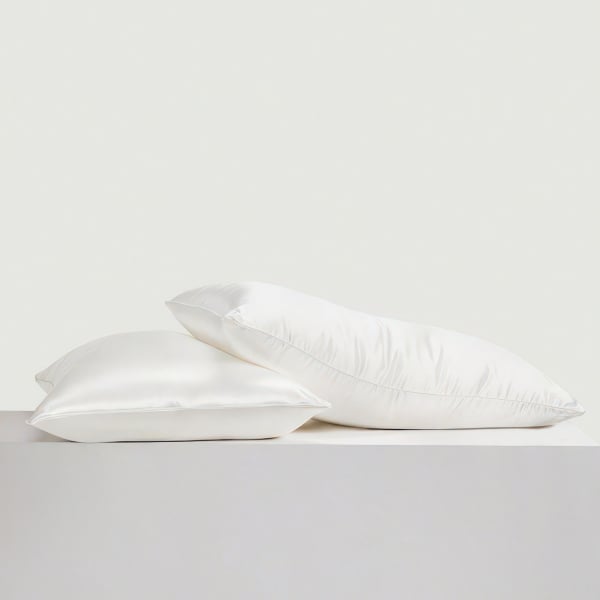 100% Silk Filled Pillow with Silk Shell