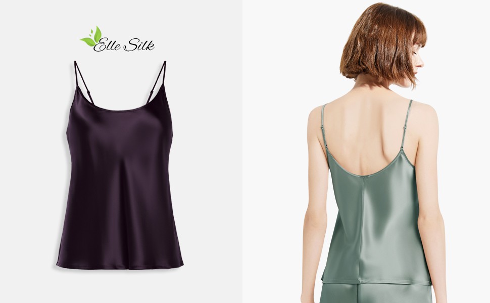 Mulberry Silk Camisole Tops, Silk Camisoles