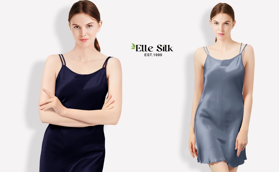 Luxury Mulberry Silk Slip, Mini Length | ElleSilk